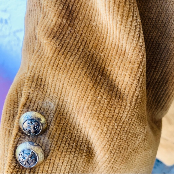 Vintage | Jackets & Coats | Vtg 7s Vsco Tan Brown Corduroy Oversized ...